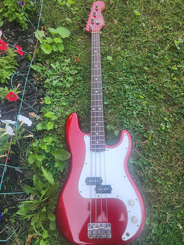 Tokai Hard Puncher P Bass 1984 - PB-45 Candy Apple Red | Reverb