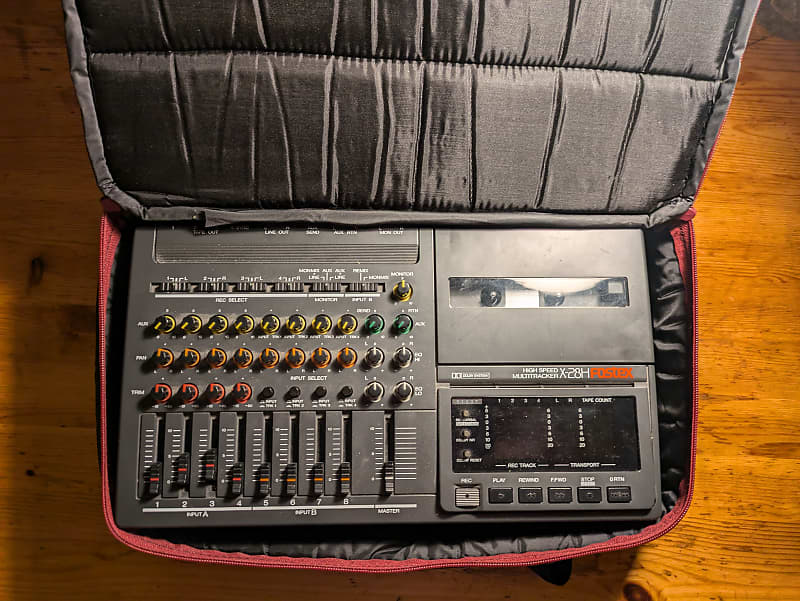 Fostex X-28 multitrack cassette recorder Mid 1990's - Black | Reverb