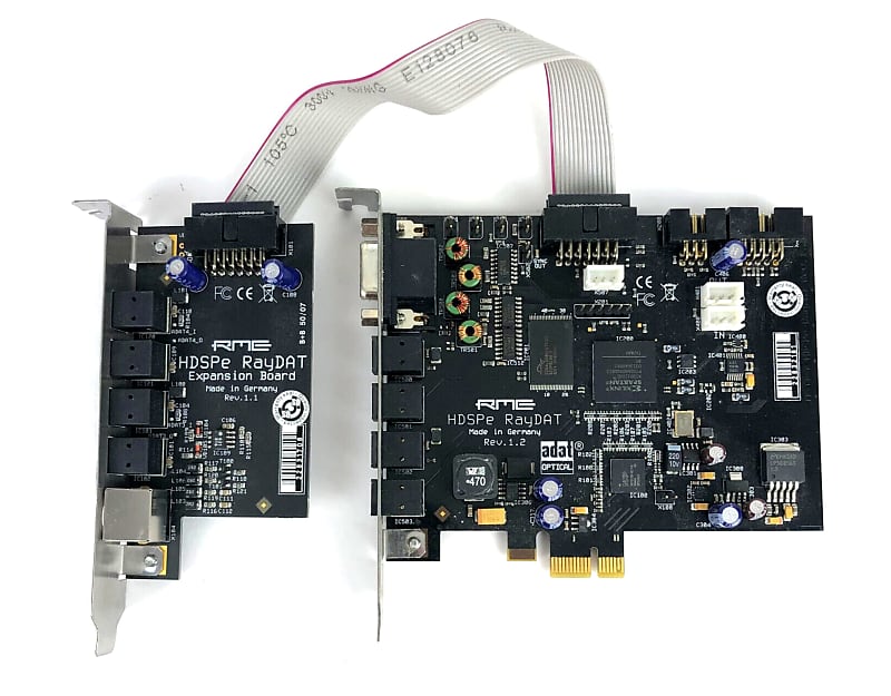 RME HDSPE RayDat PCI Express Card w/Expansion Board | Reverb