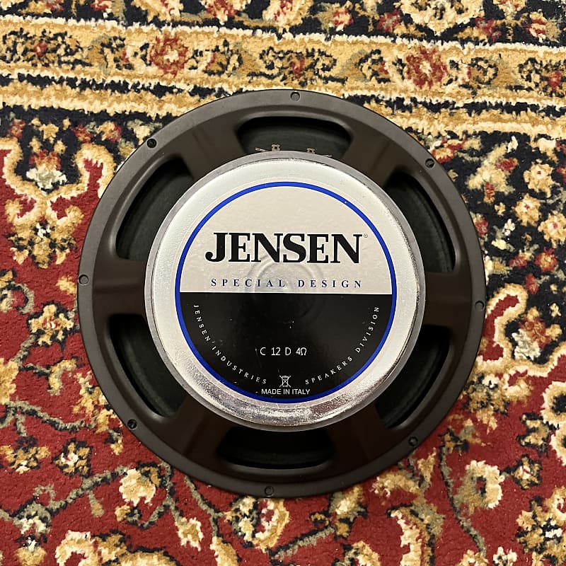 Jensen C12D 4 Ohm Speaker 150 Watt Ceramic, Guitar Speaker | Reverb