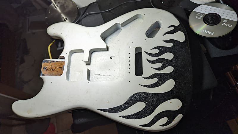 Squier Stratocaster Body Bullet Stratocaster Body. 2000's | Reverb