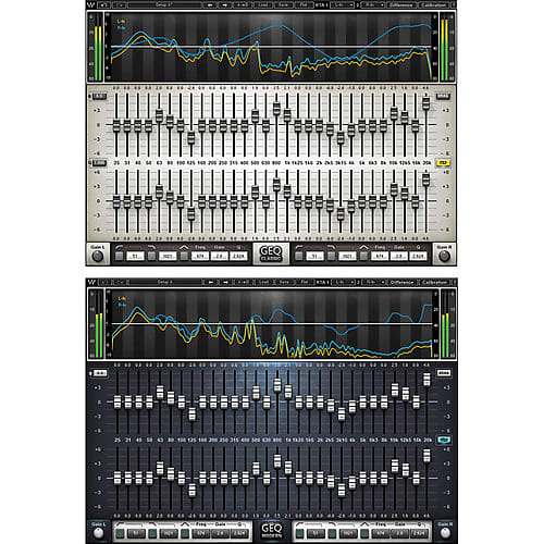 Waves GEQ Graphic Equalizer - EQ Plug-In (Native/SoundGrid, | Reverb