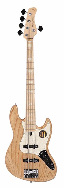 Sire Marcus Miller V7 Swamp Ash-5 NT 2nd Gen Guitar Bass | Reverb