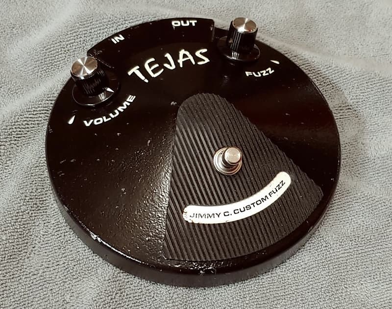 Jimmy c custom fuzz Srv fuzz 2023 - Black | Reverb