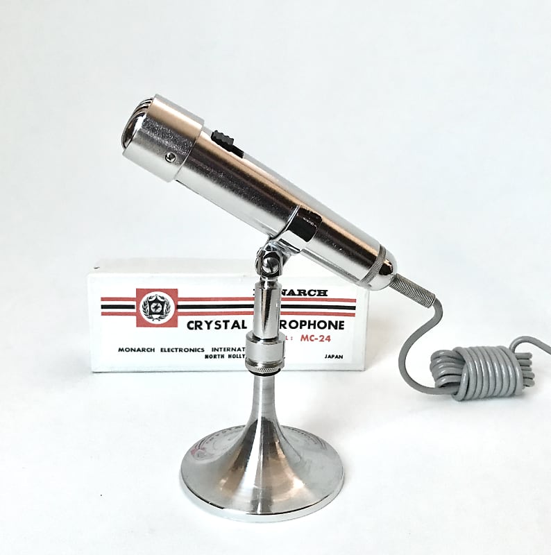 Vintage 1960’s Monarch MC-24 HiZ Crystal Chrome "Little | Reverb
