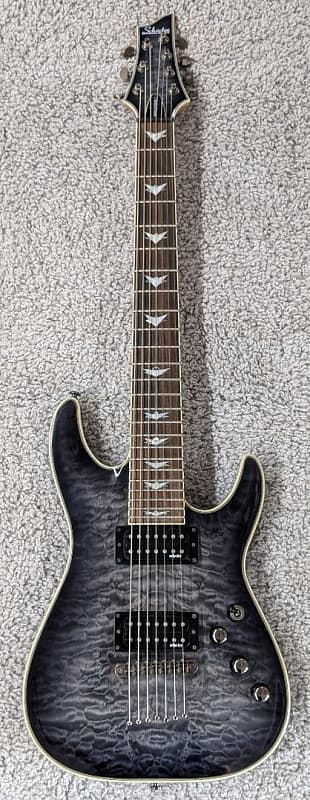 Schecter Diamond Series Omen Extreme 7 String Electric Guitar | Reverb
