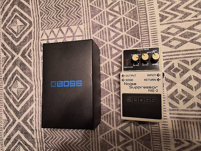 Boss NS-2 Noise Suppressor (Silver Label) 1989 - 2019 - White | Reverb