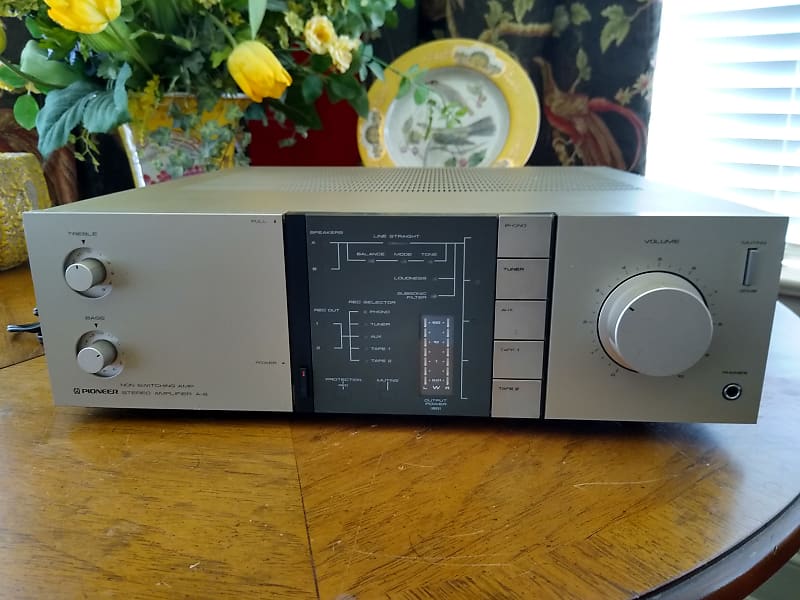 RARE Vintage Pioneer A-8 Integrated Stereo Amplifier - | Reverb