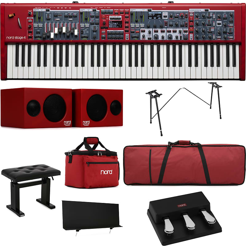Nord Stage 4 HA73 73-key Stage Keyboard Premium Bundle | Reverb