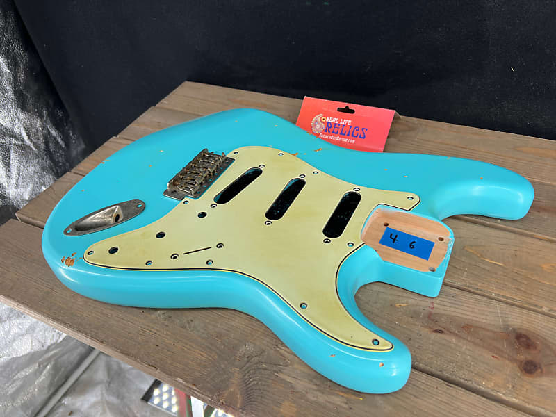 Real Life Relics Strat® Stratocaster® Body Aged | Reverb Australia