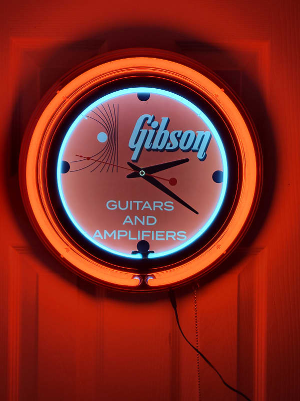 1950's/60's Style Gibson Guitars Double Neon | Reverb Denmark