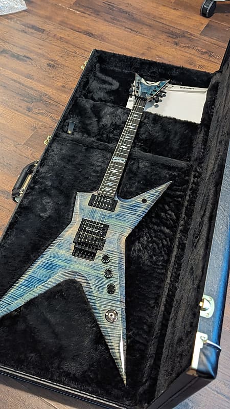 Dean Custom Shop Dimebag Stealth 2021 - Faded Denim | Reverb