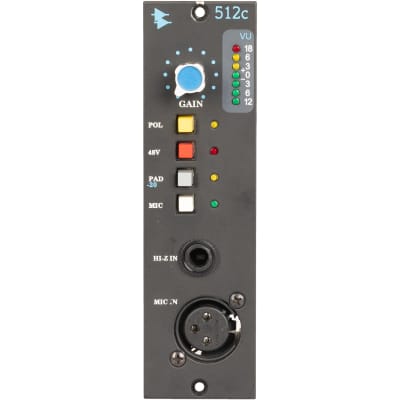 API 512c 500 Series Microphone Preamp Bundle with API 5B1-A | Reverb