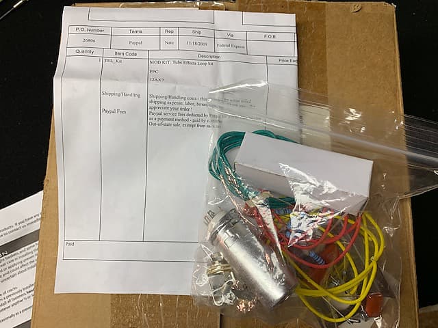 Weber Tube Effects Loop Kit | Reverb