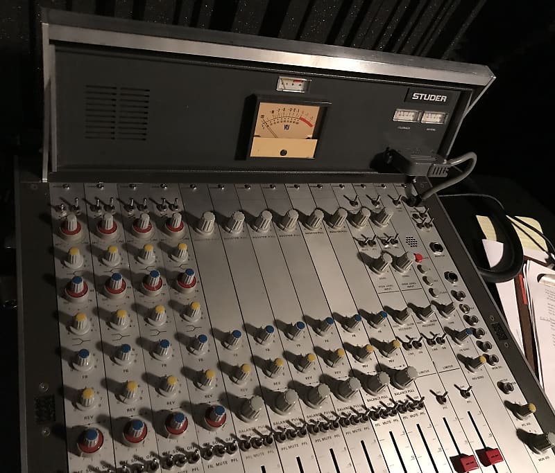 Studer 169 Vintage Console Mixer | Reverb