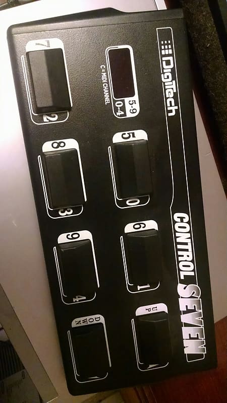 DigiTech Control Seven Midi Controller Foot Pedal | Reverb