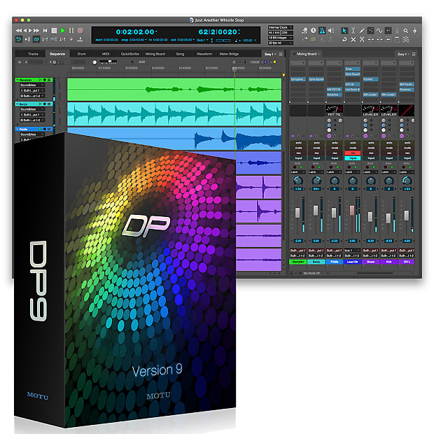 MOTU Digital Performer 9 Audio and MIDI Recording Software | Reverb