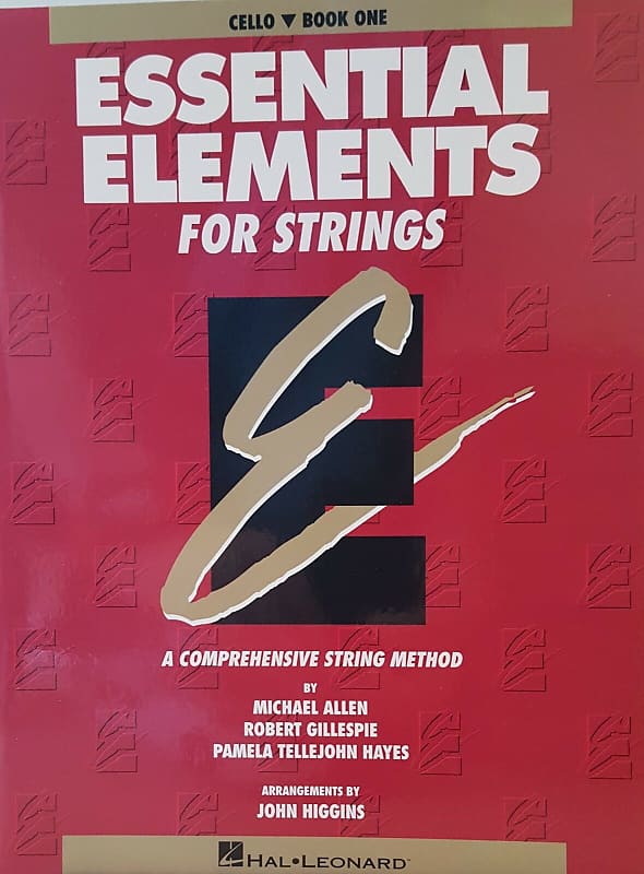 Hal Leonard Essential Elements for Strings: Cello-Book One | Reverb