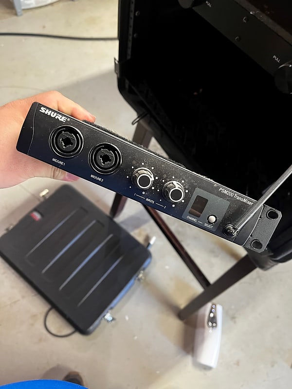 Shure PSM200 with 3 Body Pack Transmitters | Reverb