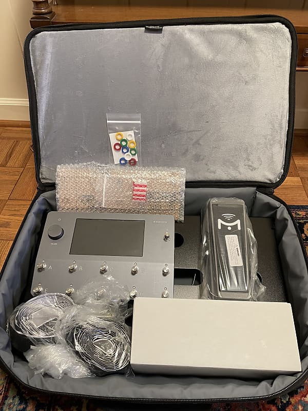 Neural DSP Quad Cortex w/board, case, exp pedal, protection | Reverb