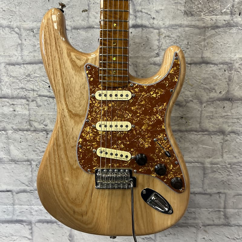 BC Guitars Strat Style Solid Body Natural Electric Guitar | Reverb