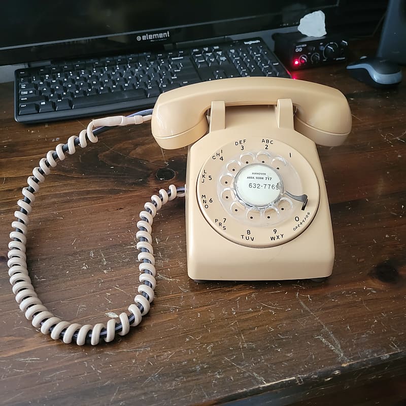 Vintage Rotary Phone Microphone - lofi telephone mic 1977 | Reverb