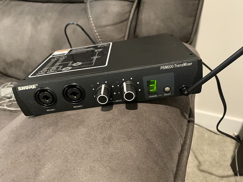 Shure PSM 200 Wireless Personal Stereo In Ear Monitor | Reverb