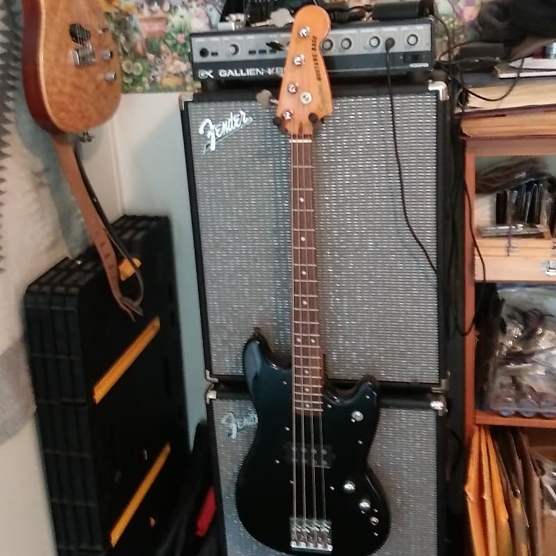 Bronc-stang-ray Bass: Bronco Body with Mustang Neck and | Reverb