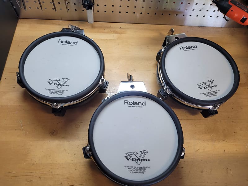 Roland PD-85 Dual-Trigger Mesh Head V-Drum Pad 3 Pack | Reverb
