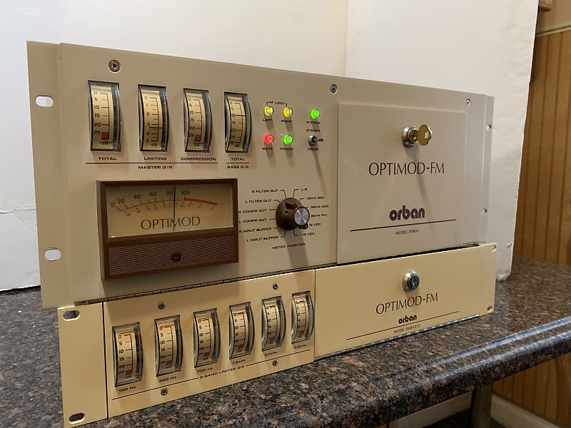 Orban Optimod 8100A/1 FM Broadcast Audio Processor with XT2 6 | Reverb