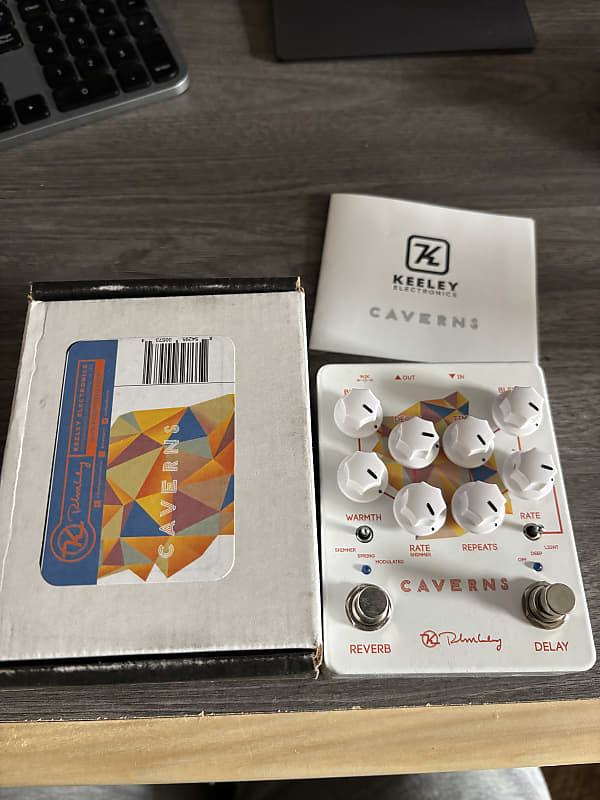 Keeley Caverns Reverb / Delay V2 - White | Reverb
