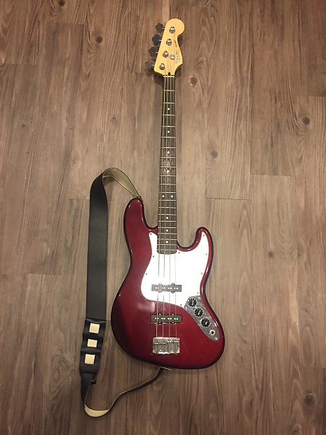 Fender Jazz Bass Dark Red | Reverb