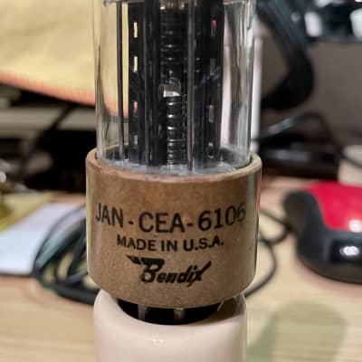 Bendix rectifier tube 6106 military version of 5Y3 1950’s | Reverb