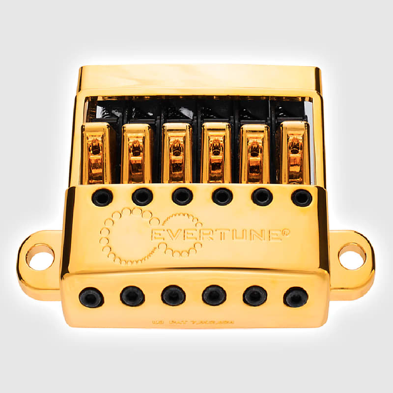 Evertune G Model 6 String Bridge for Gibson Style Guitars | Reverb UK