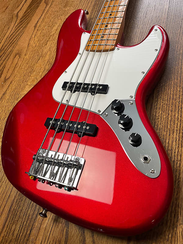 SX 5-String Candy Apple Red | Reverb