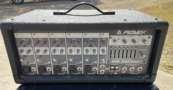 Peavey XR 560 powered mixer | Reverb