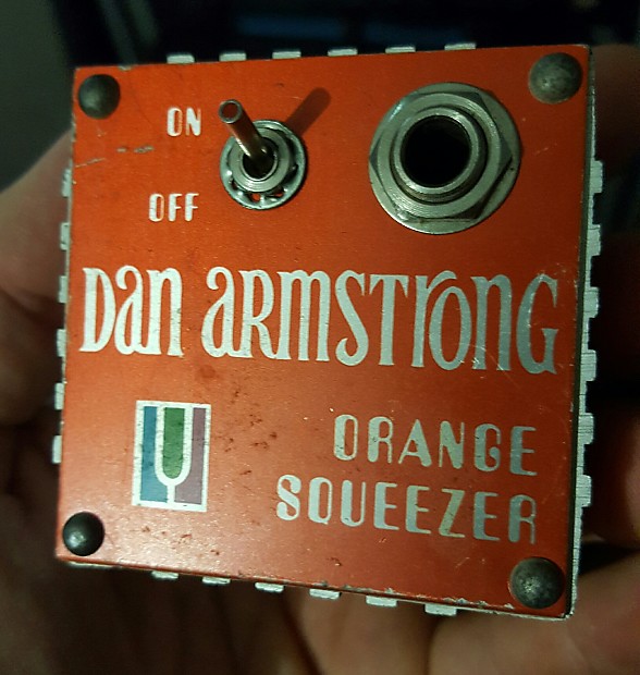 Musitronics Dan Armstrong Orange SQUEEZER Compressor | Reverb