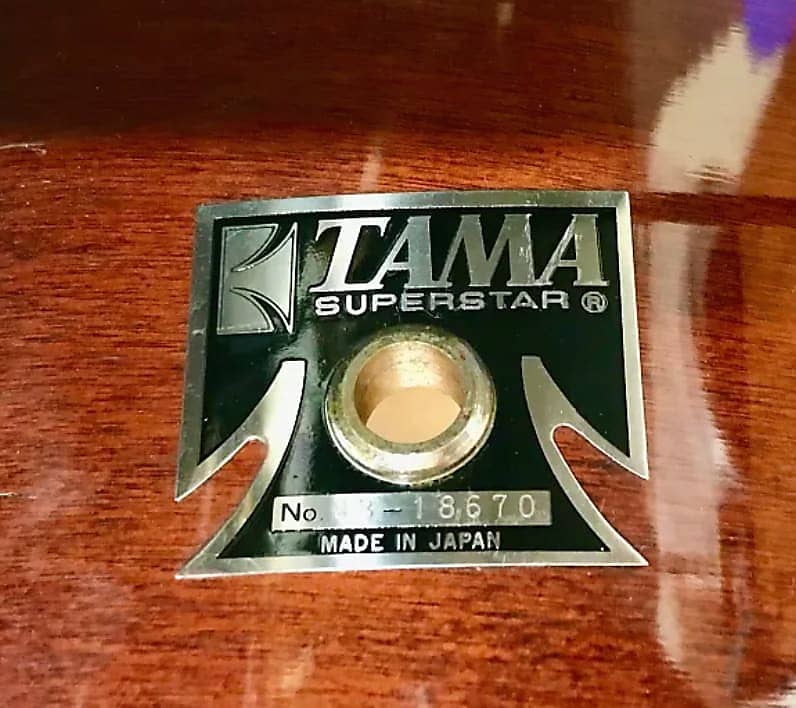 Tama 10x14" Rack Tom Superstar Super Mahogany 1980s MIJ | Reverb