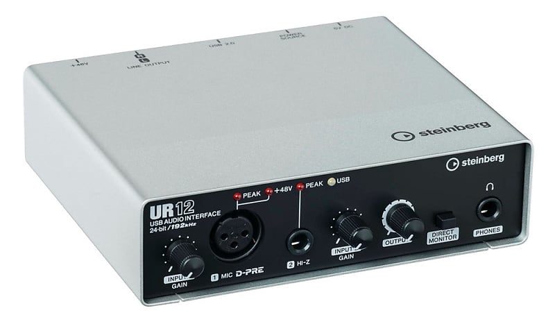 Steinberg UR12 USB Audio Interface | Reverb