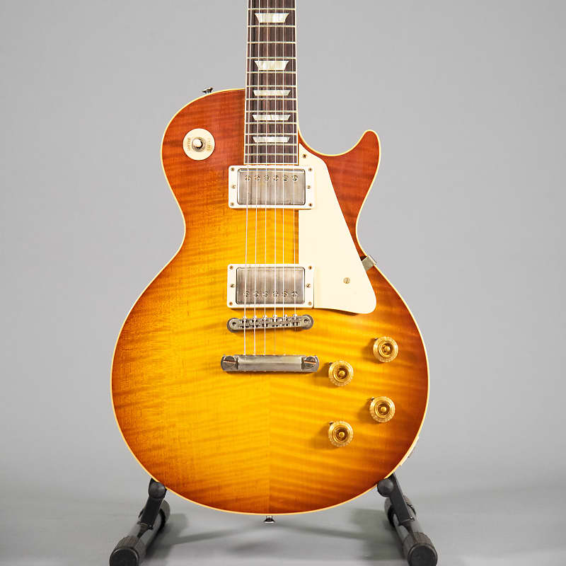 1959 Les Paul Standard Reissue Iced Tea Burst | Reverb