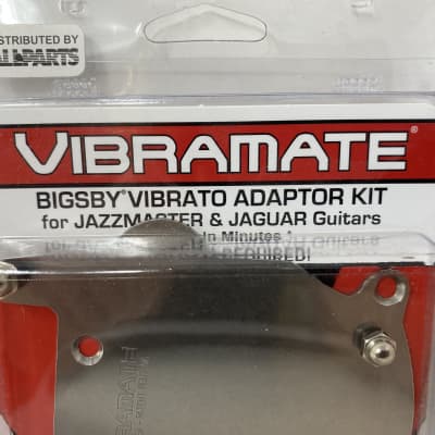 Vibramate V5 Fender Jazzmaster or Jaguar Bridge Adapter Kit | Reverb