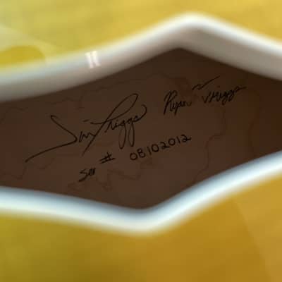 2008 J Triggs Archtop in Vintage Yellow w/OHSC! | Reverb