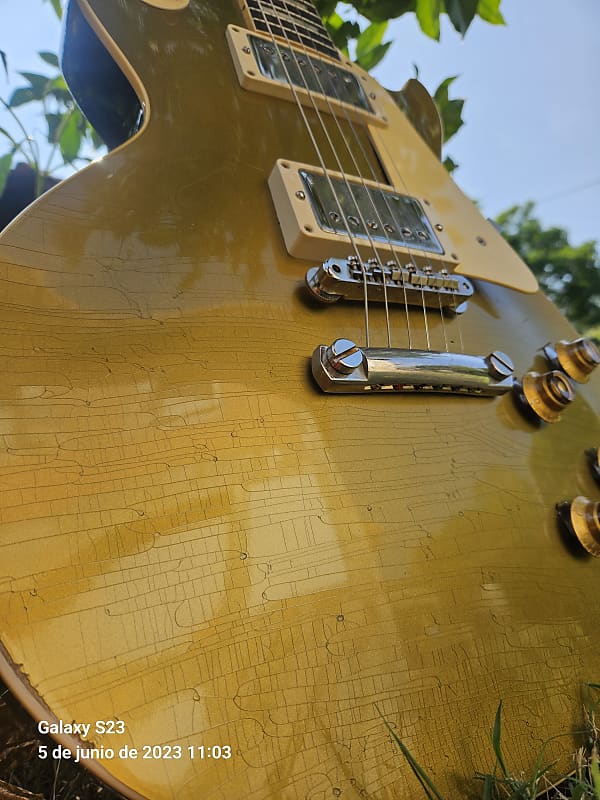 Gibson Les Paul R7 Murphy lab 2021 - Gold light Aged | Reverb