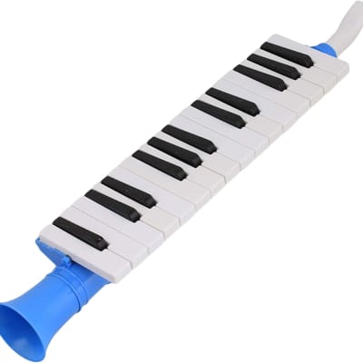 27 Keys Melodica Mouth Organ Wind Piano Black White Keyboard | Reverb