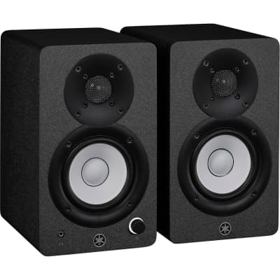 Yamaha HS3 Powered Studio Monitor, Black, Pair | Reverb