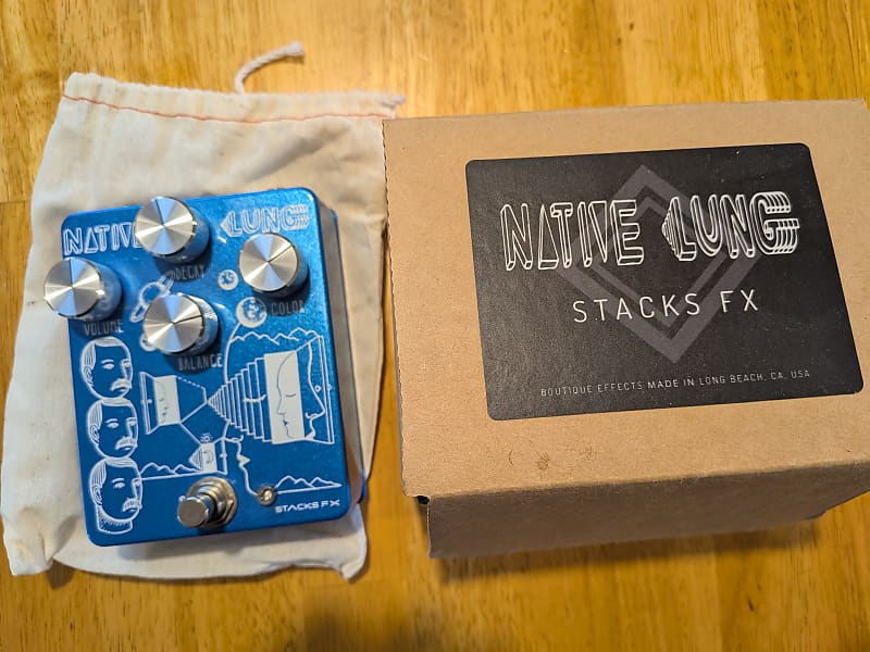 Stacks FX Native Lung Reverb 2018 Blue sparkle | Reverb