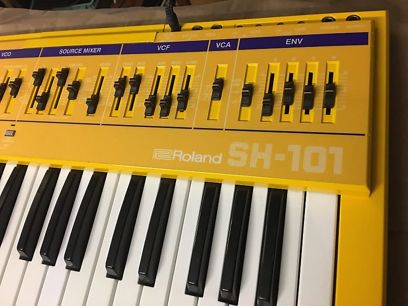 Custom yellow Sh-101 fully restored with midi ! | Reverb