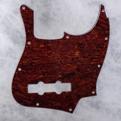 Unbranded Jazz Bass Scratchplate - Tortoiseshell | Reverb UK