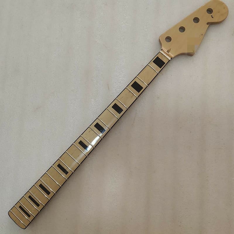 20 Frets Maple Wood 4 String Bass Neck | Reverb