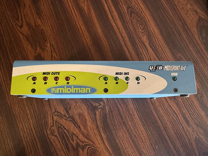Midiman Midisport 4x4 - Blue | Reverb